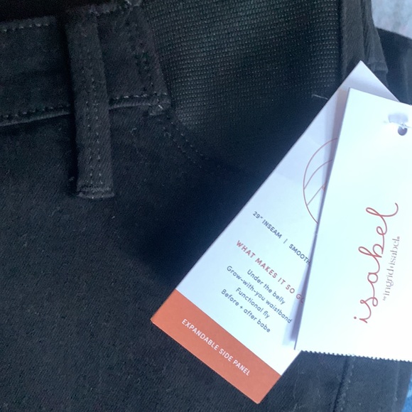 Ingrid & Isabel | Jeans | Isabel By Ingrid Black Maternity Jeans Nwt ...